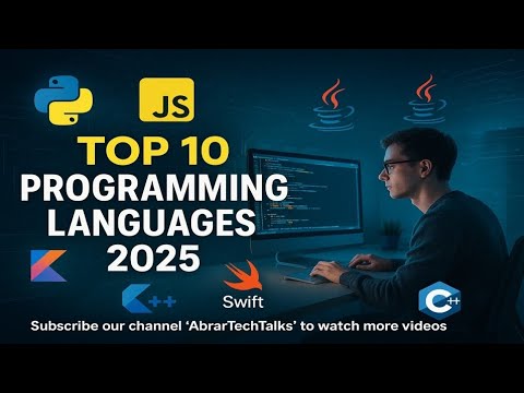 🎥 "Top 10 Programming Languages in 2025 | Learn in Urdu & English"