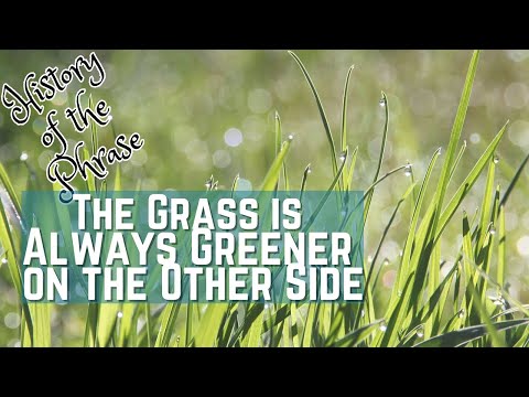 The grass is always greener on the other side - Idioms | History of the Phrase with Meanings