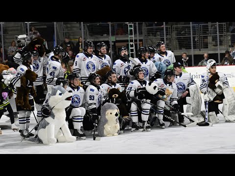 2023 Teddy Bear Toss Goal || Wenatchee Wild || Karter Prosofsky