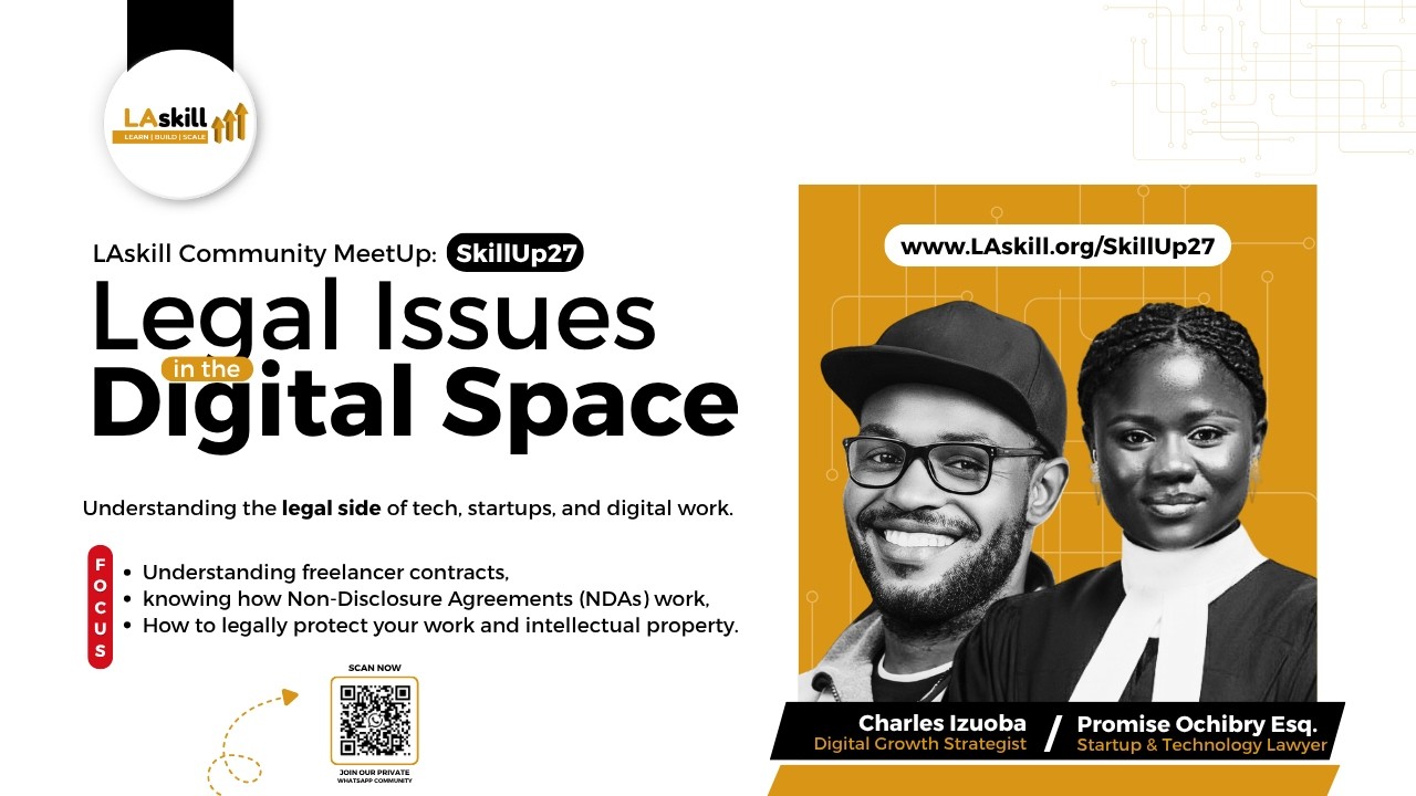 SkillUp27: Legal Issues InThe Digital Space