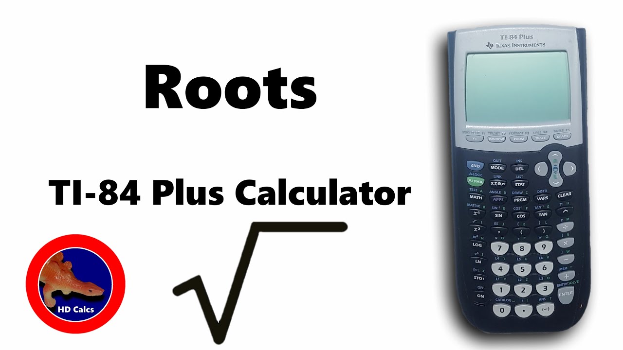How to solve Roots on the TI-84 Plus calculator