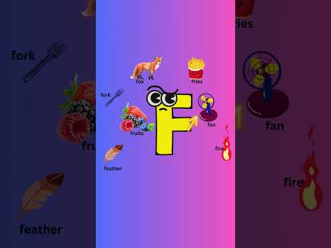 Words & Objects that starts with letter F