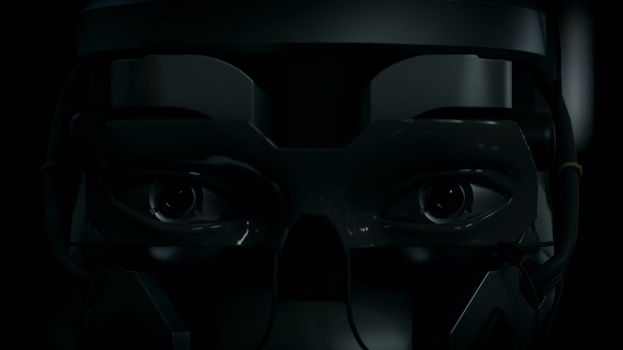 Humanoid Robot Walking (Blender Animation)