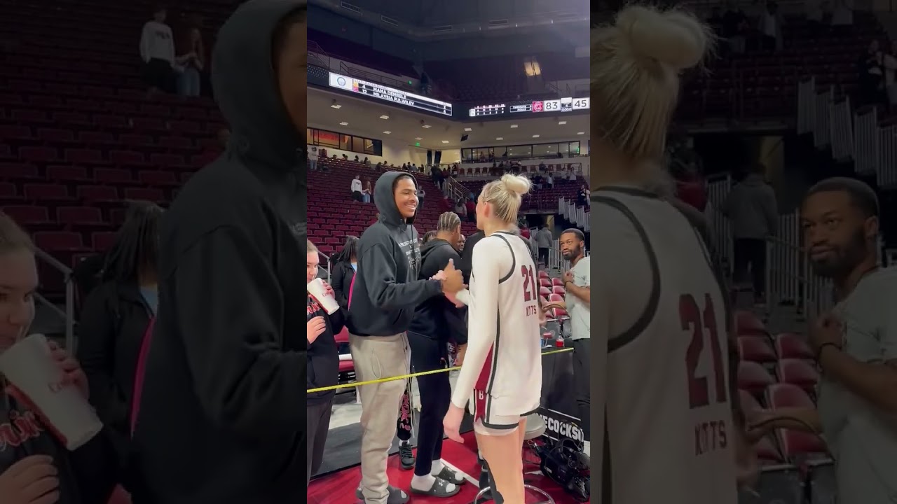 Awkwardness on display between Chloe Kitts and Collin Murray-Boyles