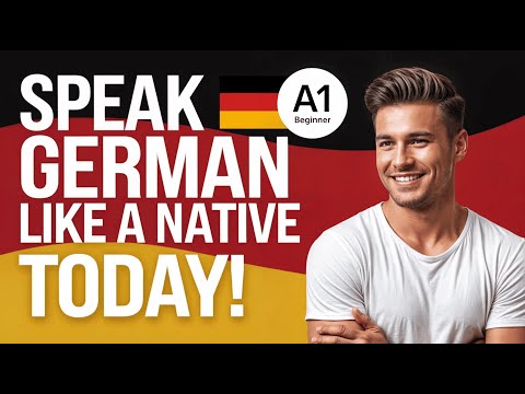 SPEAK German Like a NATIVE with This Complete A1 Course!