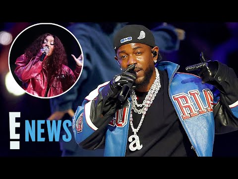 Kendrick Lamar Disses Drake During Halftime Show Performance | Super Bowl 2025 | E! News