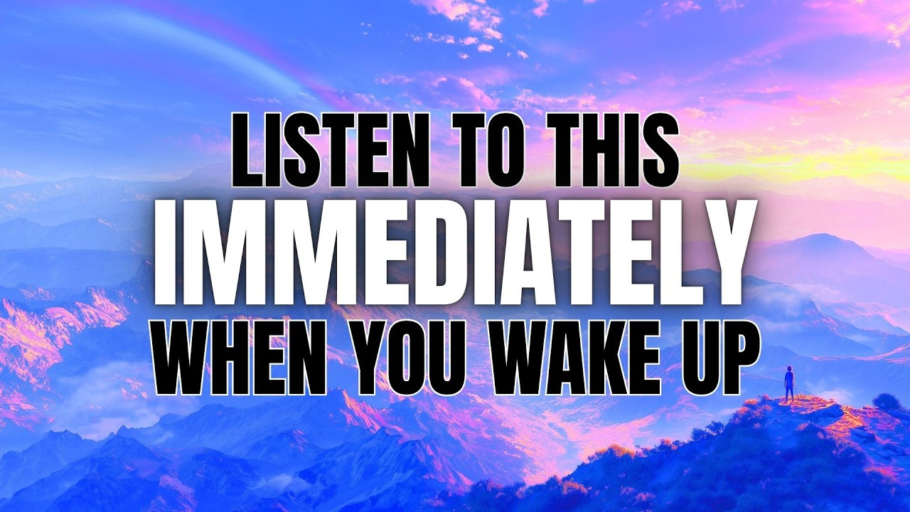 Level Up Your Life! Morning Mindset Motivation | LISTEN EVERY DAY WHEN YOU WAKE UP