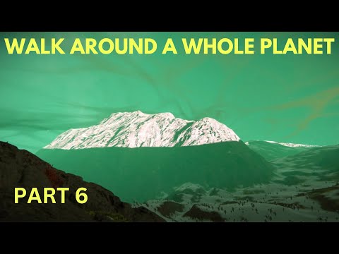 HOW BIG IS A PLANET in Space Engineers? Walk Around a Planet (Part 6)