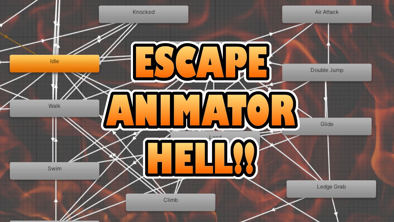 Escape Unity Animator Hell!!