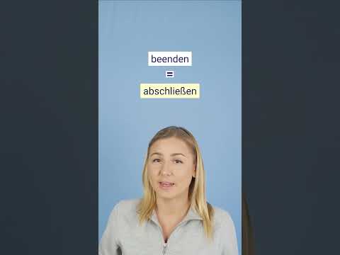Deutscher Wortschatz Synonyme A2-B2 #deutschlernen #learngerman #deutschkurs