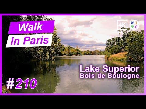 Lake Superior, Bois de Boulogne, Paris, France | Walk In Paris