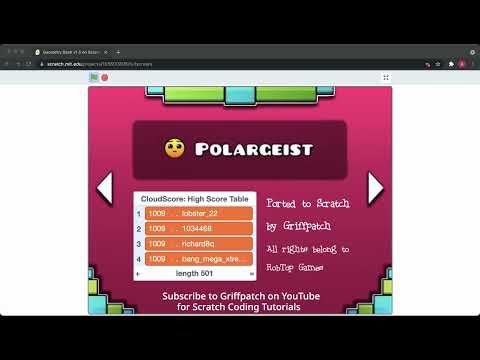 Polargeist geometry dash(scratch)