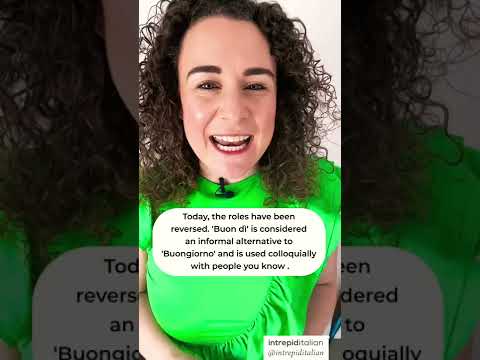 This ONE greeting will impress your friends and family 🤩☝️(🇮🇹Italian for beginners)