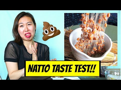 HOW DOES NATTO TASTE?? (Japanese Fermented Soybean) 😩💩