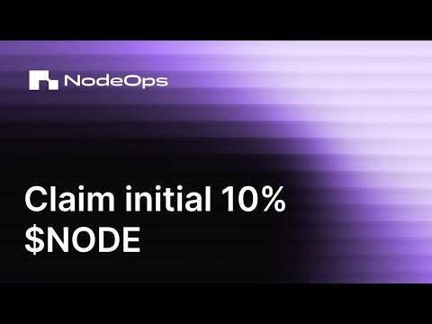 How to Claim Your First 10% $NODE | Genesis Airdrop Guide