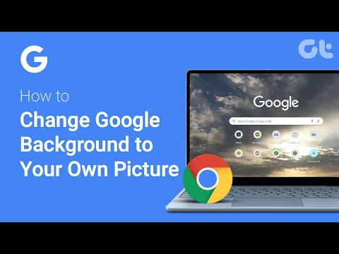How to Use Your Own Photo as Google Background | DIY Google Background: Guiding Tech Tutorial!