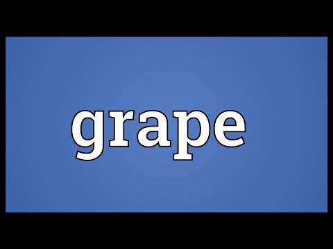Grape Meaning