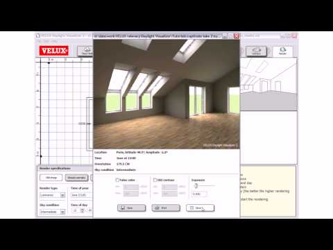 Tutorial - Definition of surface properties in the Daylight visualizer