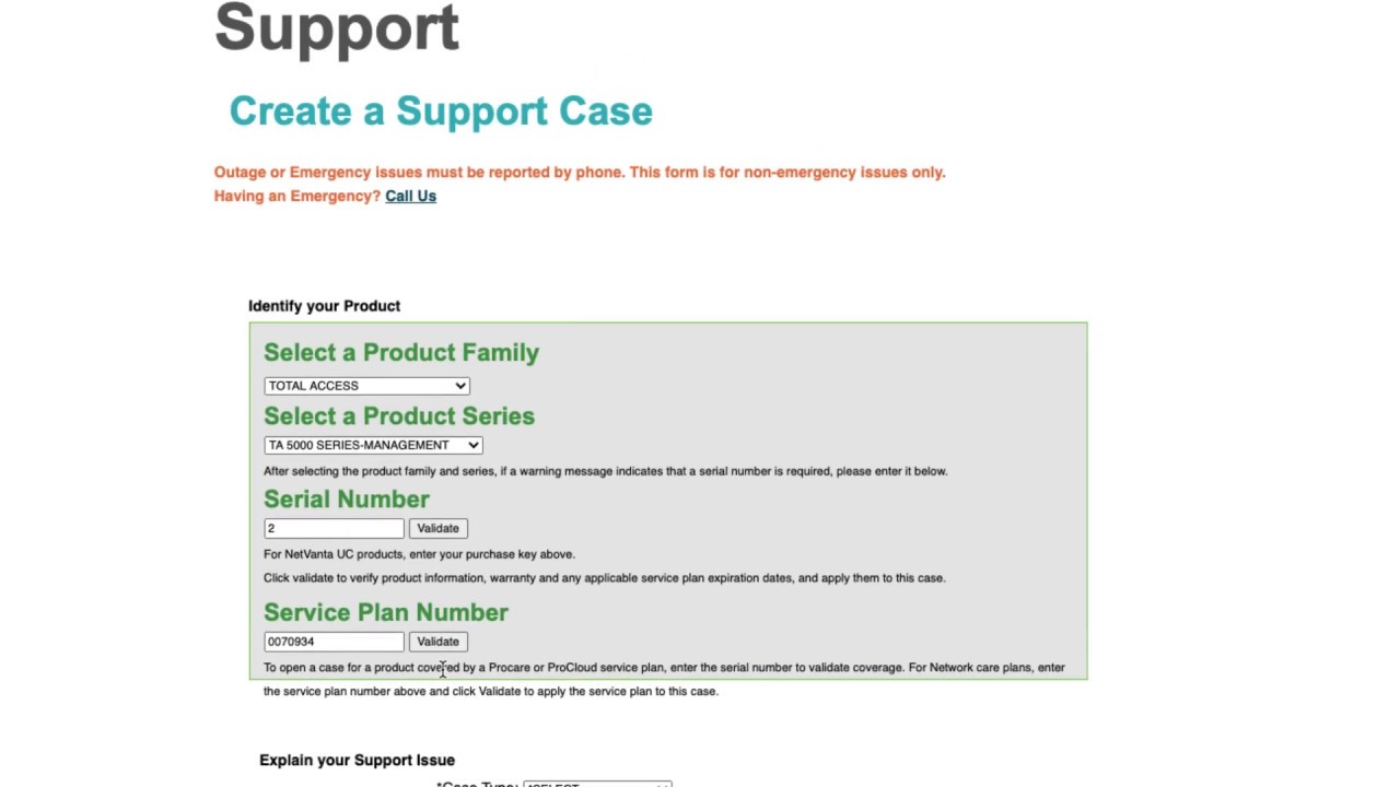 How to Open a Support Case