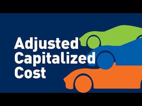 What is an Adjusted Capitalized Cost | Terms to Know - GM Financial