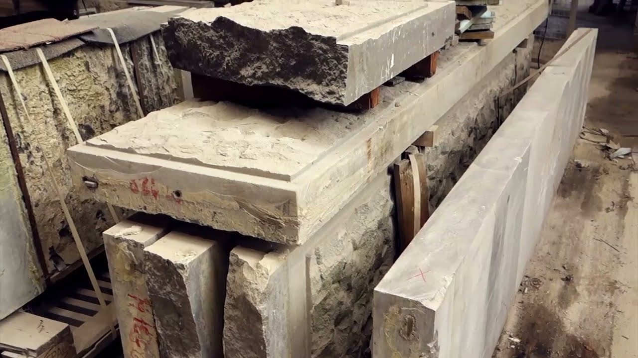 Reuse of blue limestone in Multi