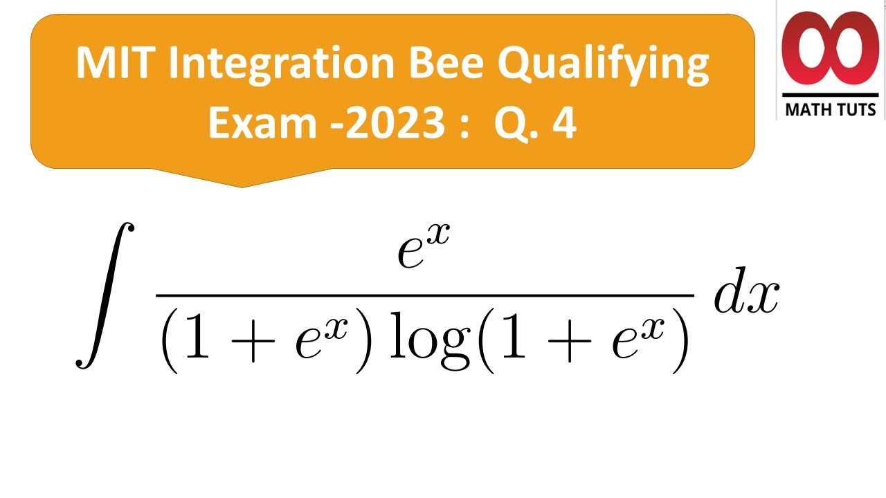 Solving MIT integration bee 2023 ,Q3