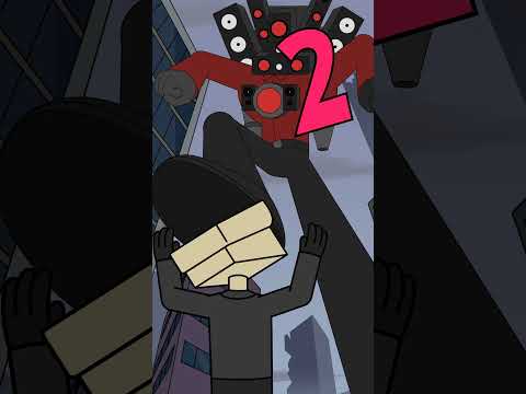 👍 Like to Save TITAN SPEAKERMAN! 🔊 (Cartoon Animation)