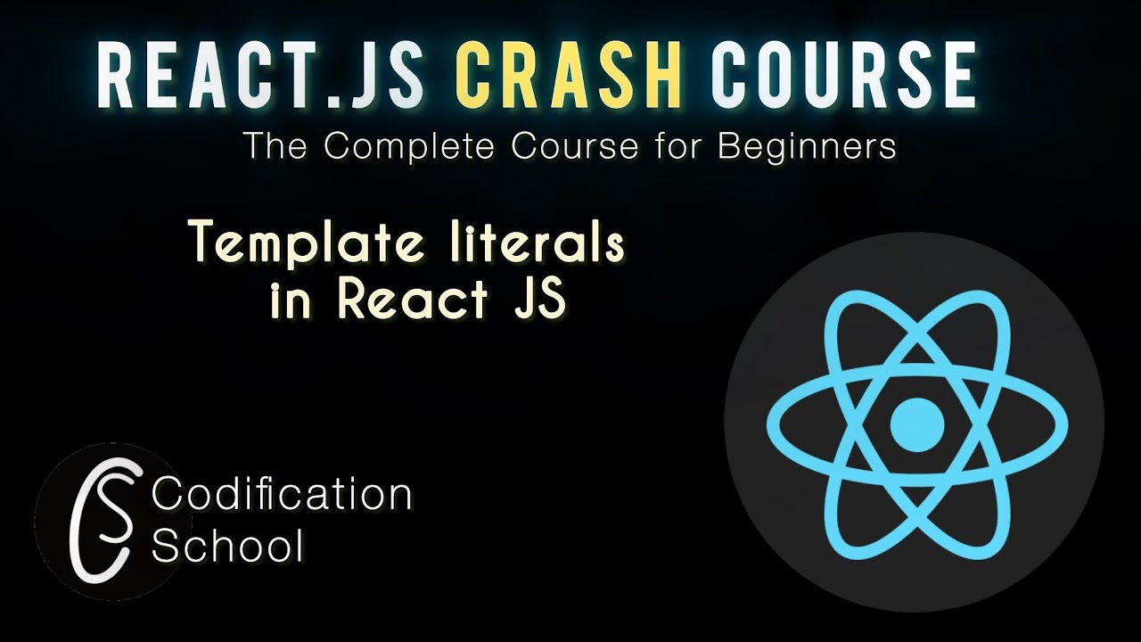 5  Template literals in React JS