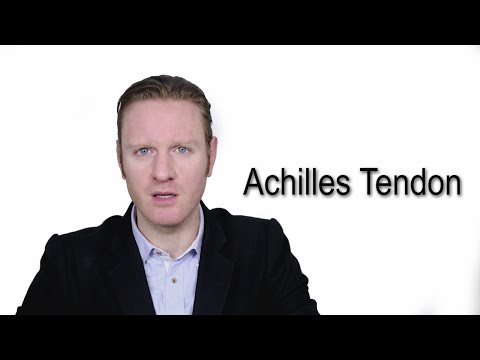 Achilles Tendon - Meaning | Pronunciation || Word Wor(l)d - Audio Video Dictionary