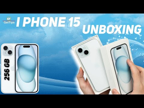 iPhone 15 Blue 256GB Unboxing In Hindi..π₯π₯π Details Review
