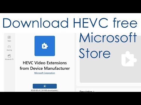 Download HEVC Code free Windows 10 , 100% working 2022