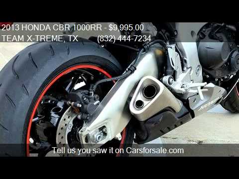 2013 HONDA CBR 1000RR for sale in Houston, TX 77057 at TEAM