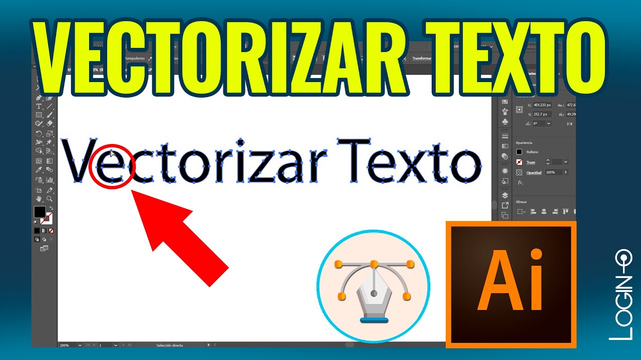How to quickly vectorize text and fonts in Illustrator