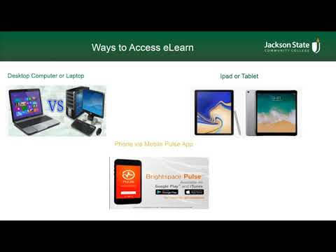 How to use eLearn