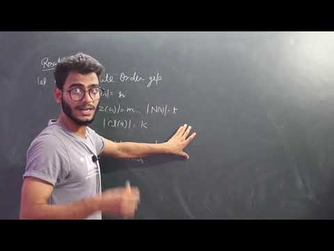 Class Equation of Sn Video Lecture - Crash Course for Mathematics