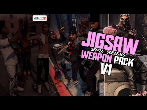 Semi Serious Weapon Pack V1 6 Custom Weapons for FiveM Servers | Best Weapon Pack for GTAV RP (2025)