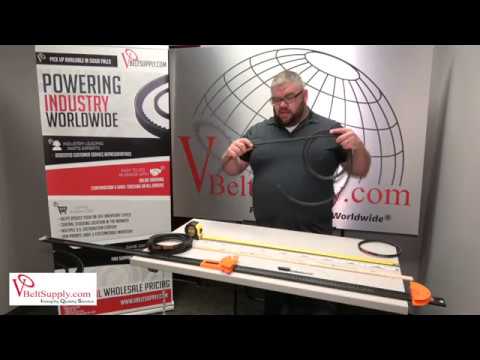 How to Measure V-Belt Length and Width