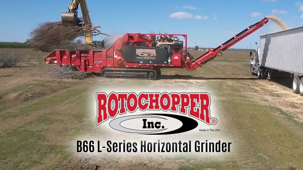 Rotochopper® Horizontal Grinder, Grinding Videos & Reviews
