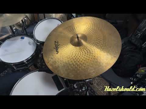 BEASTLY Zildjian PROTOTYPE 24” Ride 3988 g Dark Cutting Lower | Reverb