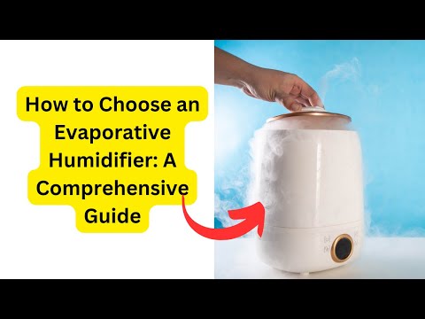 How to Choose an Evaporative Humidifier A Comprehensive Guide