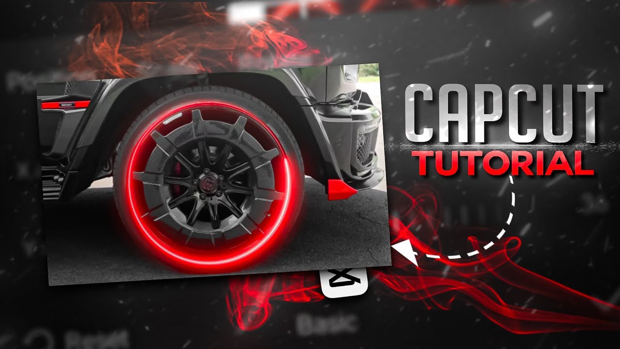 Capcut Tutorial | Neon circle | Car Edit Tutorial