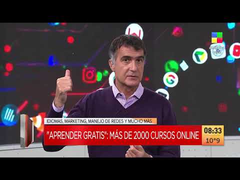 "Aprender gratis": más de 2000 cursos online