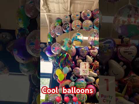 Balloons at Party City #cool #balloons#birthdayballoon
