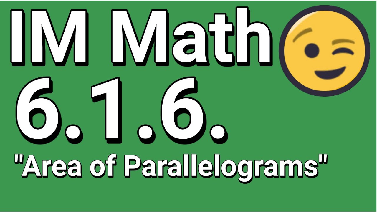 😉 Grade 6, Unit 1, Lesson 6 