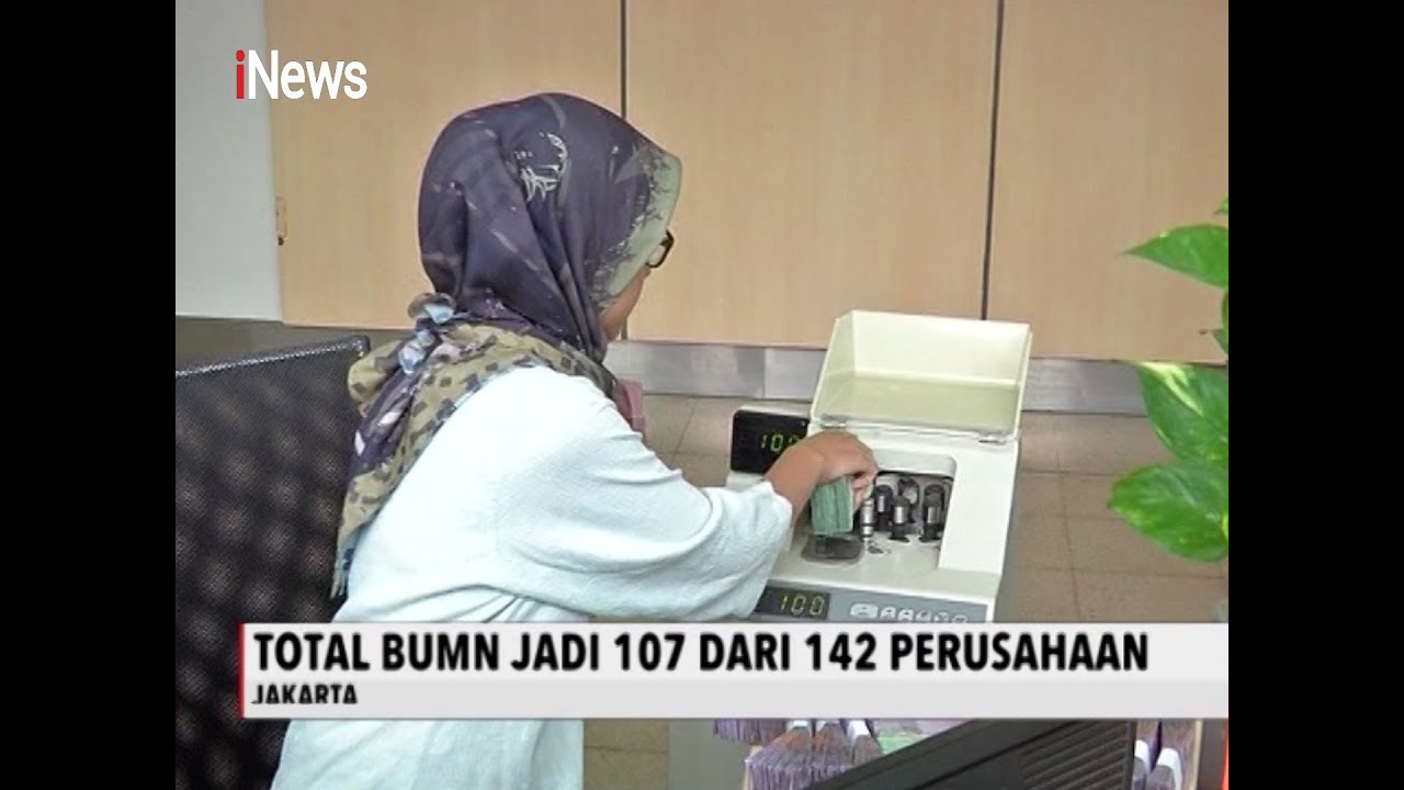 Erick Thohir Resmi Pangkas BUMN dari 142 Menjadi 107 Perusahaan  - iNews Pagi 11/06