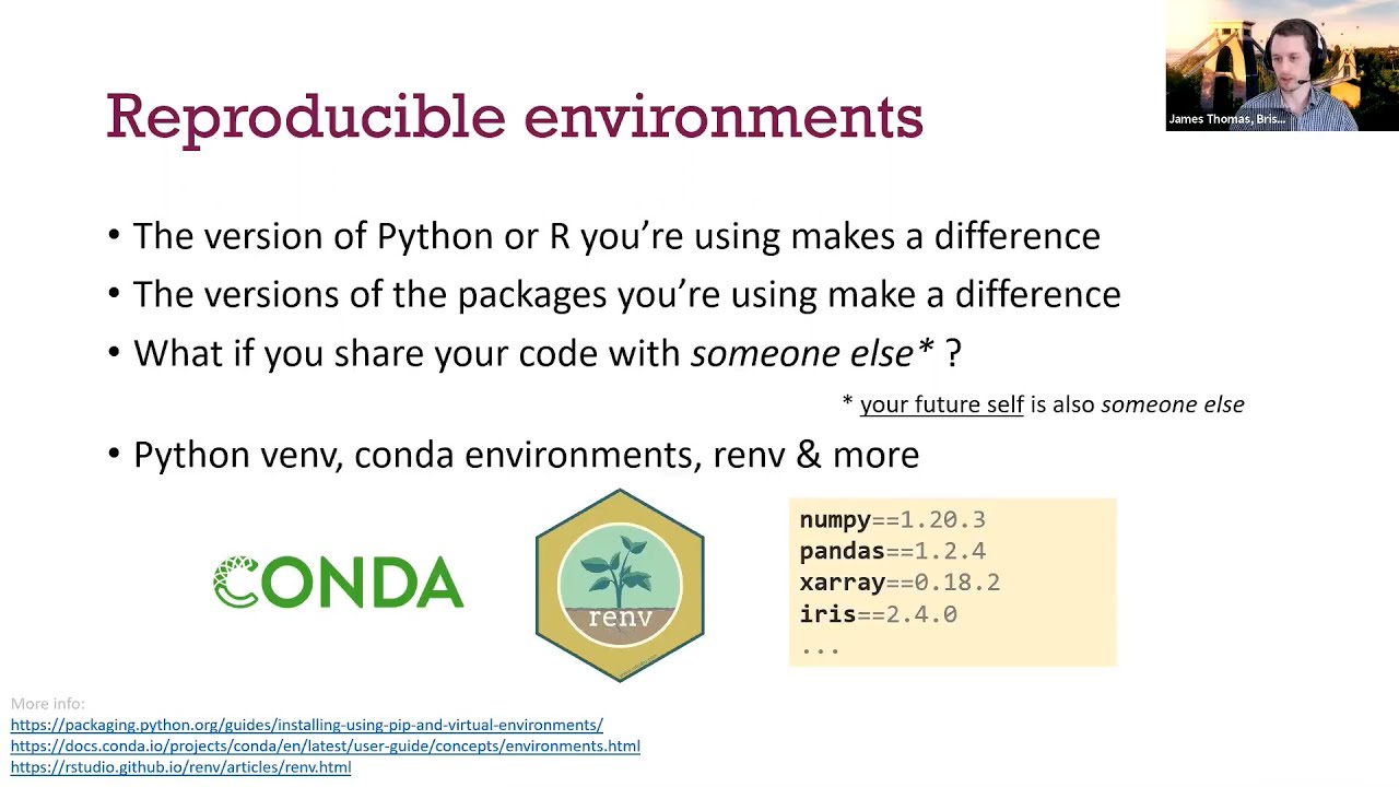 Best practices for reproducible research – Thinking in Spreadsheets at the CMIP6 Data Hackathon