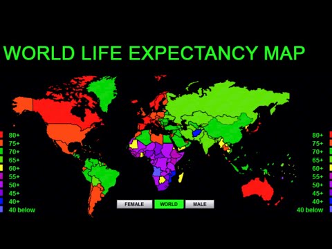 Comparison: Comparing Life Expectancy: Men vs. Women Around the World