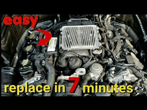 how to replace sparkplug and ignition coil. Mercedes c300 2008 to 2014