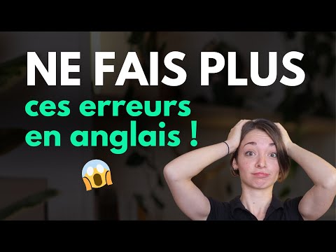 Ces 20 MOTS ANGLAIS que tu utilises à TORT !