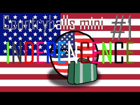Countryballs mini #1 "USA on the airport"